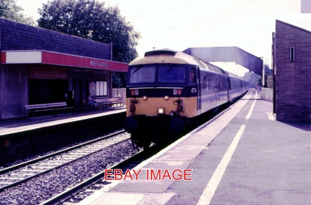 ORIGINAL 35MM SLIDE CLASS 47 LOCO NO 47714 GRAMPIAN REGION AT LENZIE ...