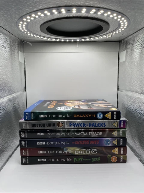 DOCTOR WHO DVD Bundle -First Doctor/Second Doctor/Animated/Blu-Ray ...