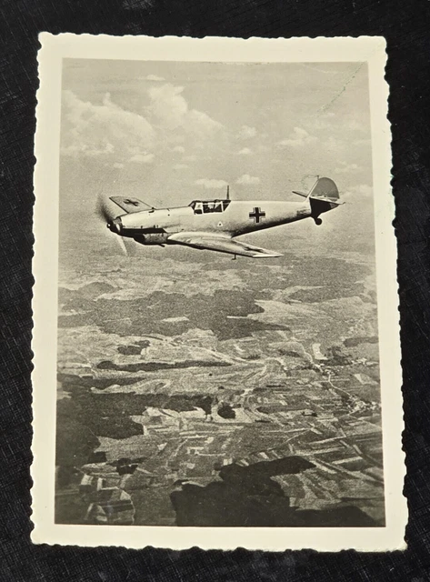 LUFTWAFFE ME 109 MESSERSCHMIDT PLANE WW2 WWII German Wartime Military ...