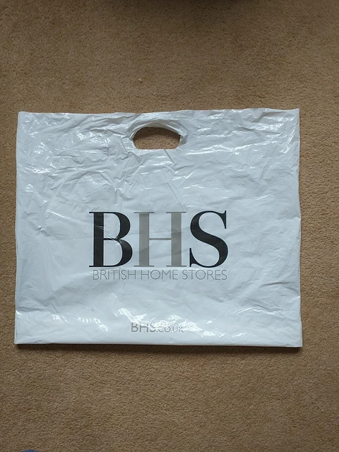 BHS BRITISH HOME Stores Plastic Carrier Bag (2000's?) £5.50 - PicClick UK