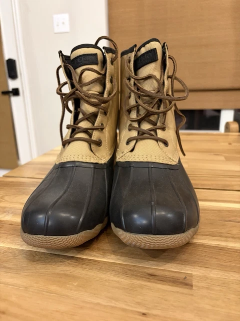 SPERRY STS 24642 Mens Seacycled Saltwater Duck Boots US Size 11 £13.60 ...