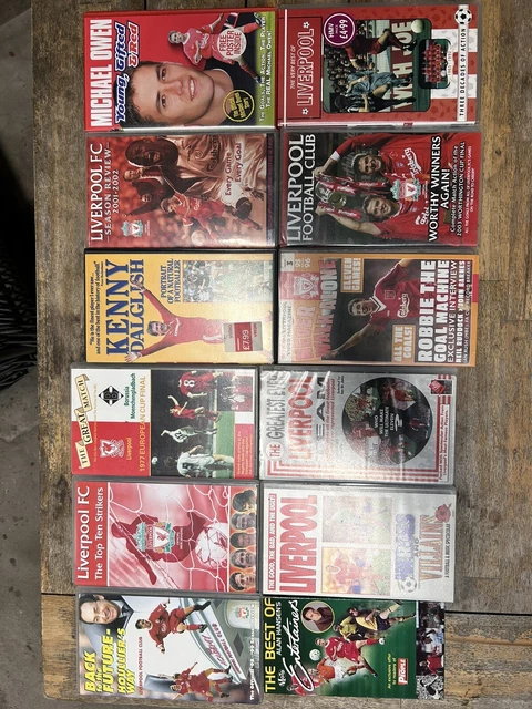 LIVERPOOL FC VHS Rare Collection £15.00 - PicClick UK
