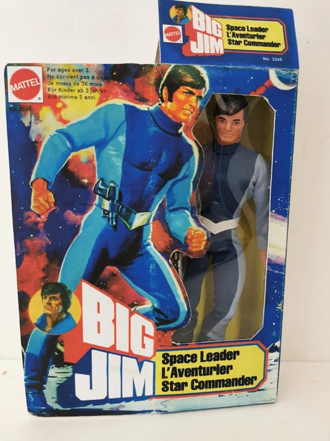 MATTEL BIG JIM Figur Space Leader, mit custom Box, selten EUR 99,99 ...
