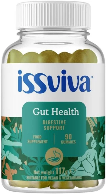 GUT HEALTH DIGESTIVE System Digestion Support 80 Vegan Gummies ...