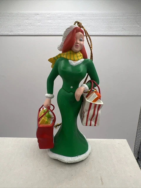 JESSICA RABBIT WHO Framed Roger Disney Grolier Christmas Magic Ornament ...