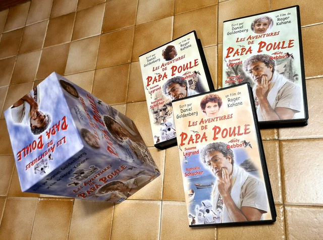COFFRET 3 VHS des « Aventures de Papa Poule » (1980) Edition INA de 1999 EUR 3,99 - PicClick FR