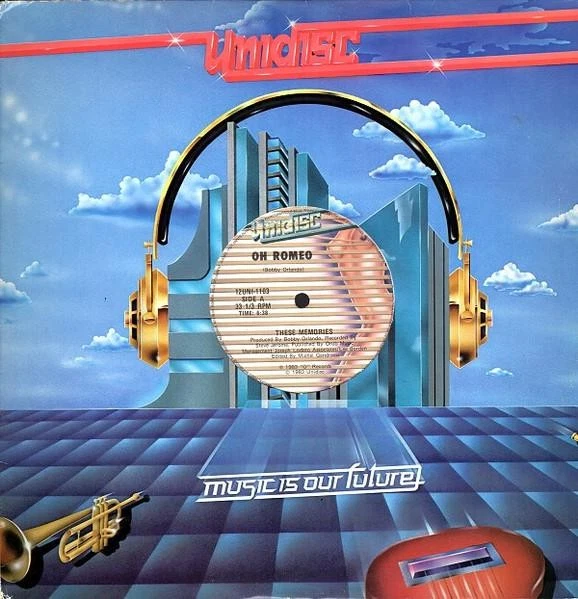 OH ROMEO THESE Memories 12" vinyl Canada Unidisc 1983 in die cut ...