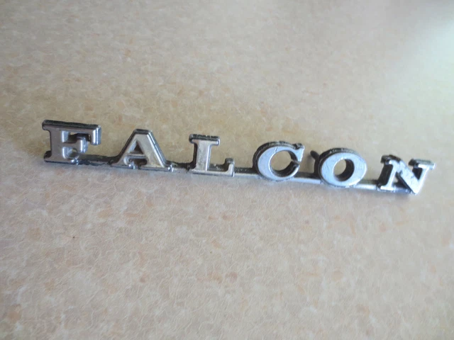 ORIGINAL FORD FALCON XA XB car badge/ emblem - No. ARD-2DB-8B357 -- £18 ...