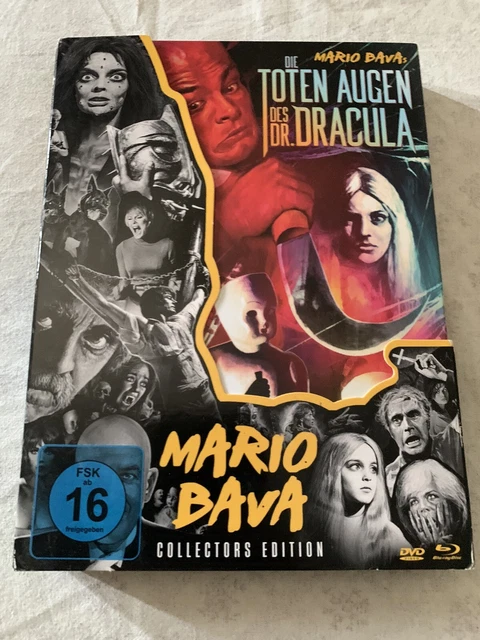 DR. DRACULA BLU ray dvd Mario Bava box limited audio ita raro Rossi ...