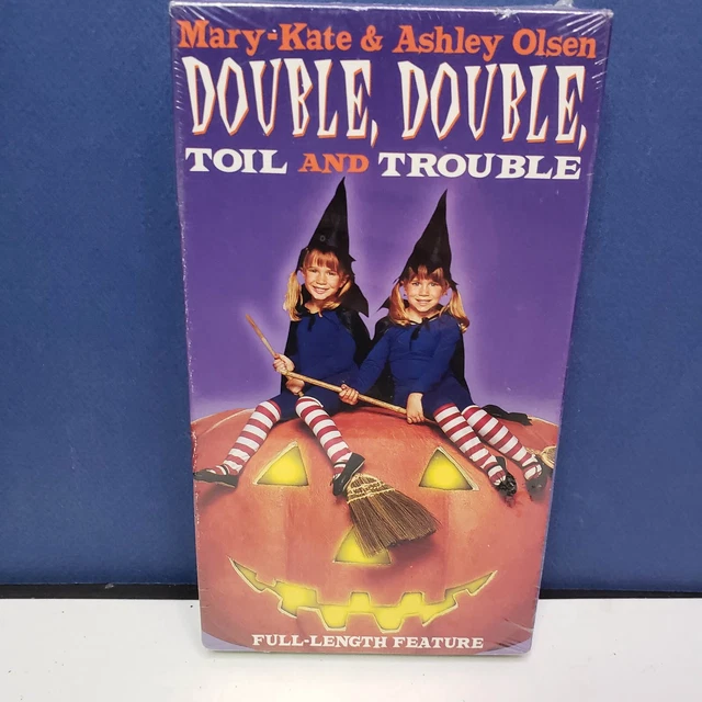 DOUBLE, DOUBLE TOIL and Trouble VHS 1993 - Mary-Kate & Ashley Olsen ...