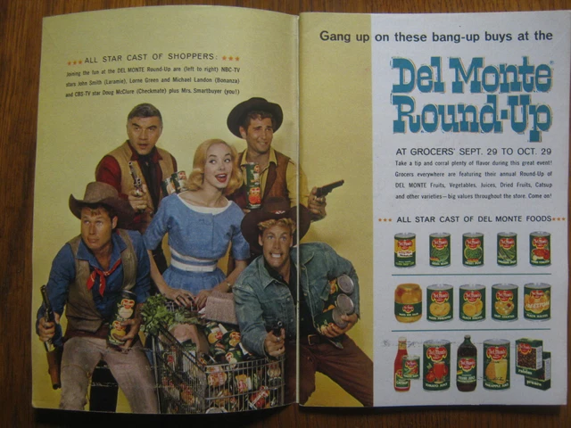 OKT-1960 TV-FÜHRER (PHIL SILVERS/LARAMIE/MARIANNA HILL/ROGER MOORE ...