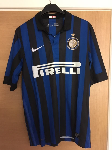 RARE INTER MILAN Home Football Shirt - 2011/12, Size Small Nike £40.00 ...