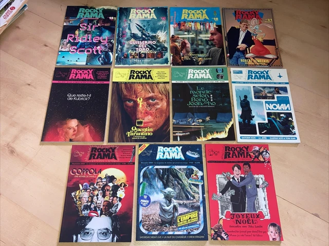 LOT ROCKYRAMA MAGAZINE Ridley Scott Tarantino Star Wars Coppola Kubrick ...