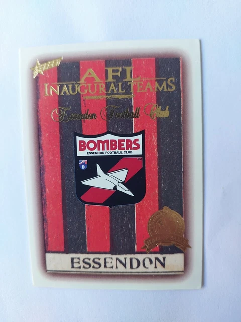 AFL SELECT 1996 - Hall Of Fame - Inaugural Teams - Essendon Bombers ...