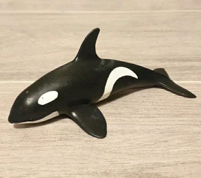SCHLEICH GERMANY ORKA Kalb Baby Orca 2005 Killer Whale Marine Animals ...