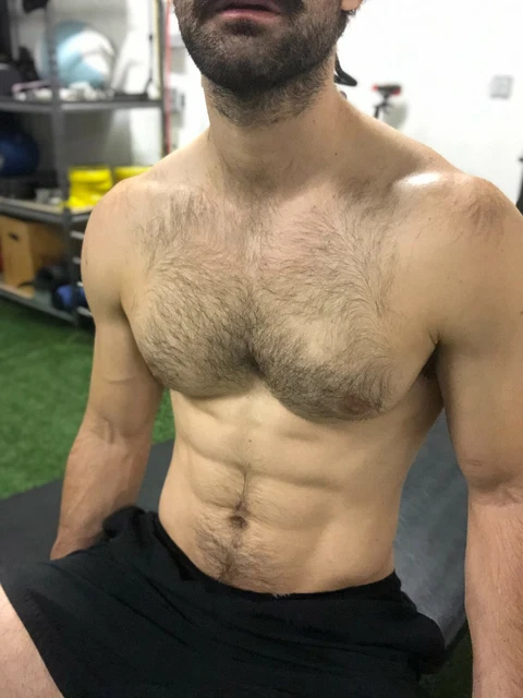 SHIRTLESS MALE HANDS On Head Hairy Chest Abs Arm Pits Hunk Man PHOTO ...