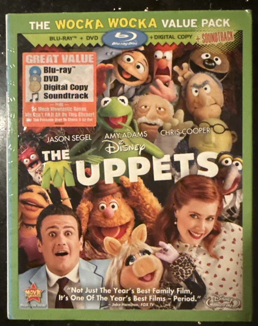 DISNEY THE MUPPETS Blu-ray / DVD / Soundtrack 3 Disc Pack £2.99 ...