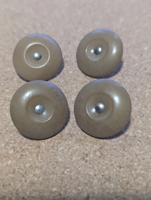 X4 WW2 BRITISH Army Buttons Beige For Battledress 37 Pattern Shoulders ...
