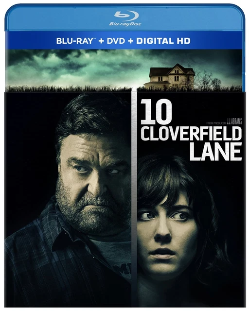 10 CLOVERFIELD LANE (Blu-ray) John Goodman Mary Elizabeth Winstead ...