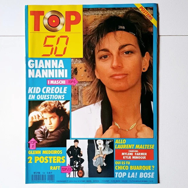 MAGAZINE/REVUE TOP 50 N° 138, Avec Poster, Kylie Minogue/Mylene Farmer ...