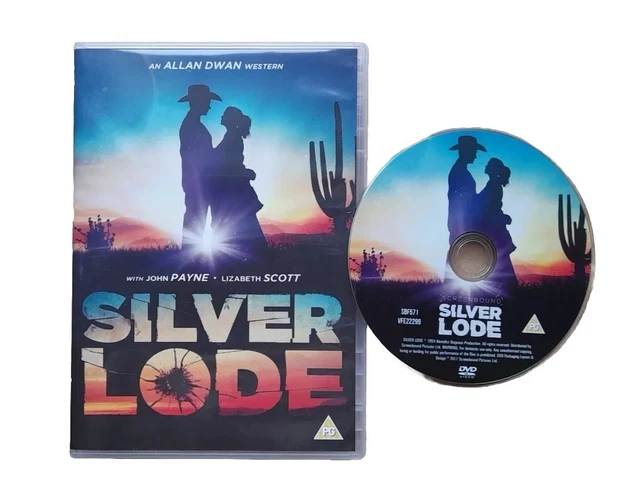 SILVER LODE DVD - John Payne, Lizabeth Scott 1954 Western Movie - Allan Dwan EUR 6,97 - PicClick IT