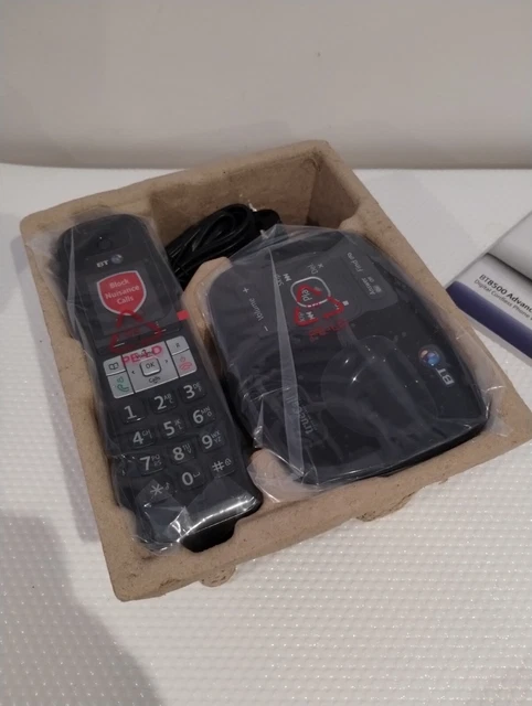 BT8500 ADVANCED CALL Blocker Telefono cordless e Risposta MAI USATO EUR ...