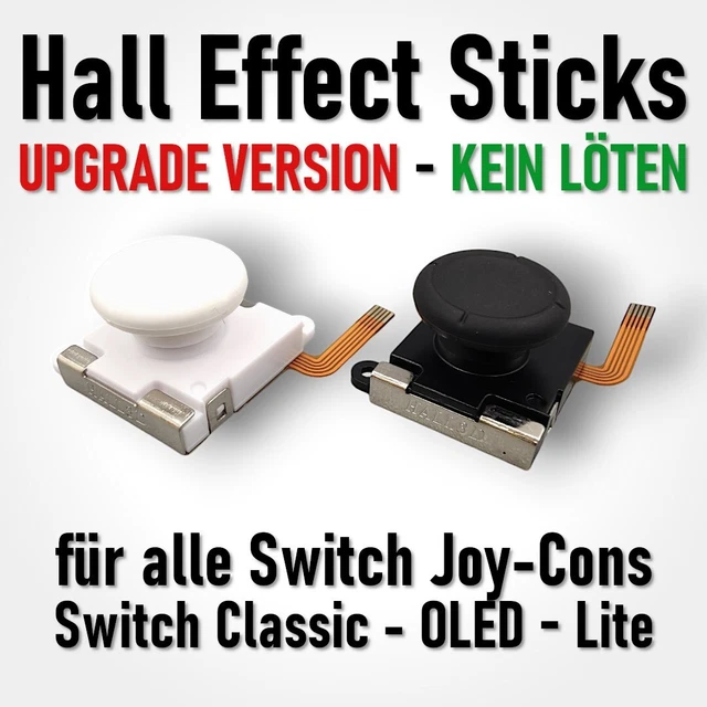 NEW JOY CON Analog Hall Effect Stick Nintendo Switch OLED Lite ...