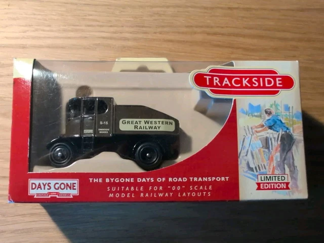 CORGI TRACKSIDE DAYS Gone Sentinel Ballast Tractor GWR 'Swindon works ...