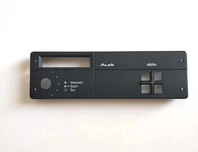 AUTORADIO AUDI ALPHA 80 90 Radio Cassette Player Solo Panel 1368062 £16 ...