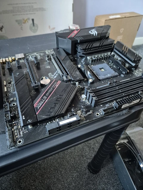 ROG STRIX B550-F Gaming Motherboard AMD Ryzen, AM4, ATX With 120gb M.2 ...