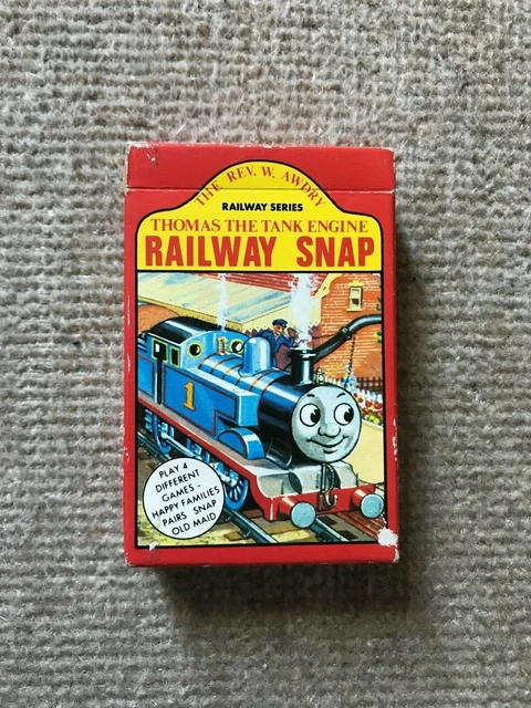 THOMAS THE TANK Engine Railway Snap Card Game 1984 (Mint Condition ...