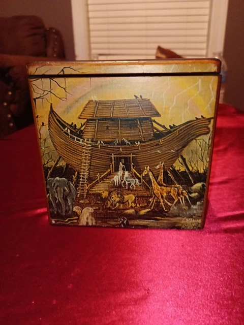 WOOD VINTAGE NESTING Boxes Noah's Ark $5.99 - PicClick