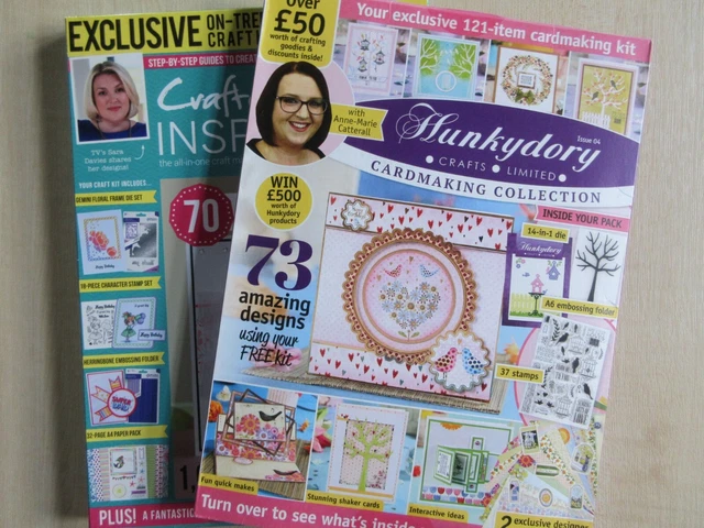 HUNKYDORY BOX MAGAZINE Issue 4 & Crafter's Inspiration Magazine Issue ...