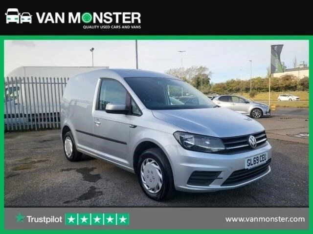 2019 VOLKSWAGEN CADDY 2.0 Tdi Bmt 102Ps Trendline [Ac] Van Dsg *SILVER ...