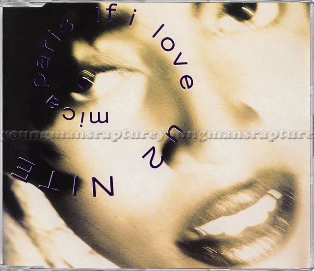 MICA PARIS/BOBBY WOMACK/PATRICK Moten ~ "If I Love U 2 Nite" ~ BRAND ...