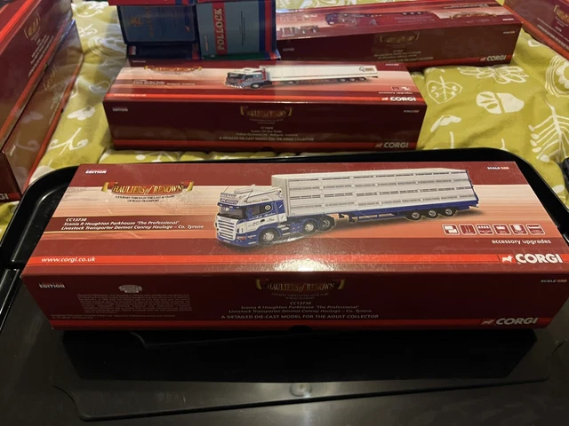 CORGI MODERN TRUCK/HEAVY Haulage/Scania R & Livestock Trailer Conroy ...