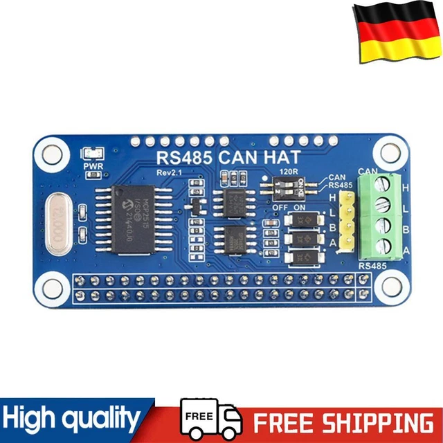 RS485 SPI CAN Bus Module Onboard MCP2515 Transceiver for Raspberry Pi EUR 16,54 - PicClick DE