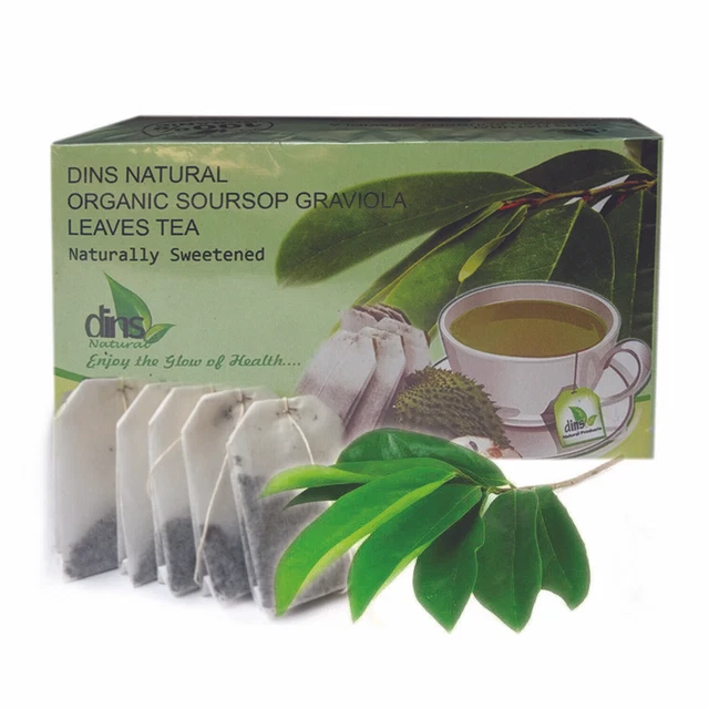 DINS NATURAL PURE SOURSOP/GRAVIOLA/GUANABANA Leaf Tea 20 Tea Box £4.45 ...