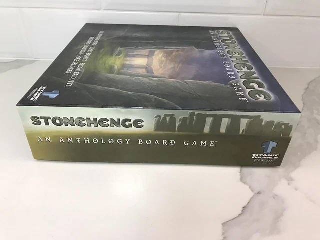STONEHENGE AN ANTHOLOGY Board Game Richard Garfield Titanic Games Paizo ...