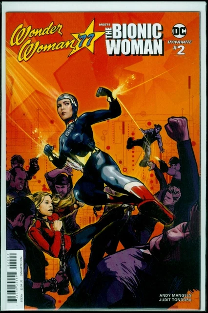DC/DYNAMITE COMICS WONDER WOMAN Meets The BIONIC WOMAN #2 variante ...