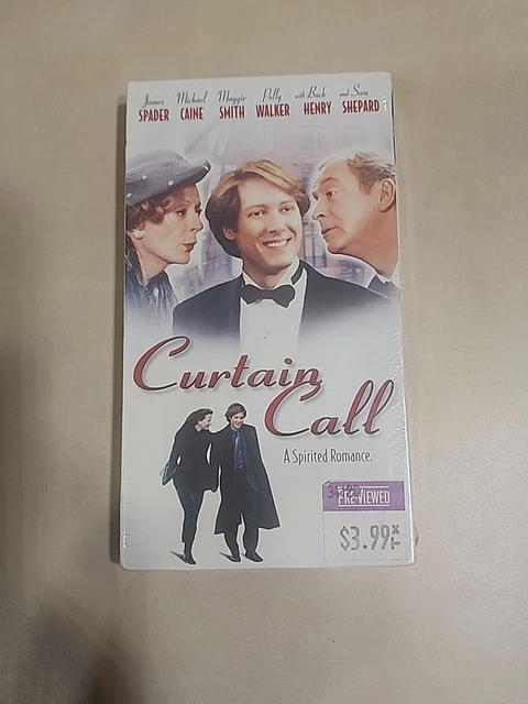 CURTAIN CALL VHS 2000 James Spader Polly Walker Michael Caine Previewed ...