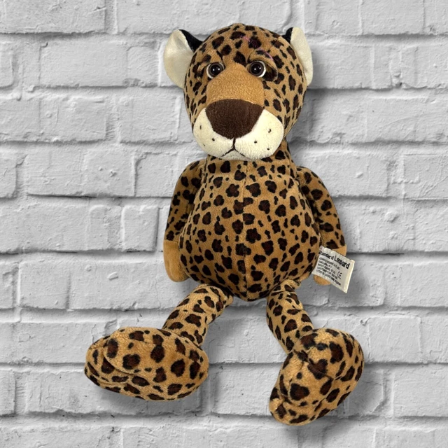 RUSS STANDARD LEOPARD Plush/ Plushie 14 inch Soft Toy £8.99 - PicClick UK