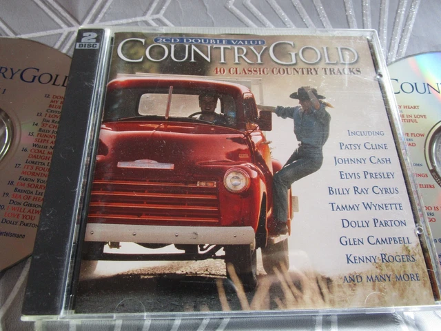COUNTRY GOLD VARIOUS Artists Global Television RADCD 25 2x CD Album Set ...