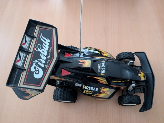 VINTAGE NIKKO FIREBALL Radio Control Car - complete and in working ...