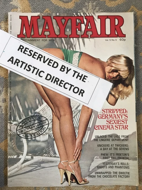 MAYFAIR MAGAZINE VOL 12 No 2 Feb 1977 Linda Lusardi Susan Backlinie from Jaws £16.00 - PicClick UK