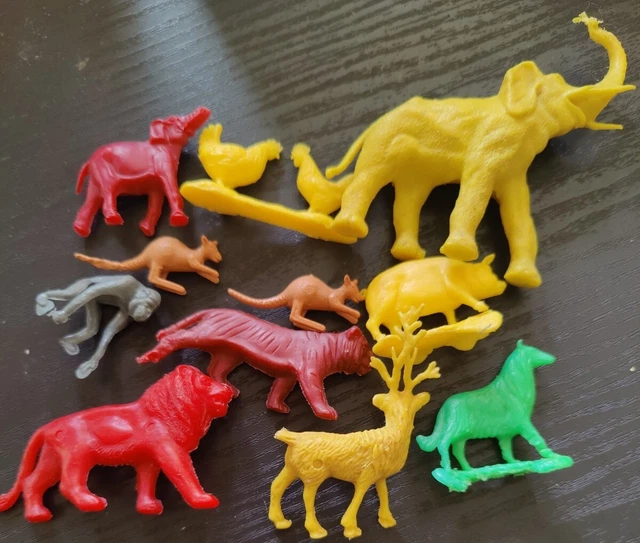 CEREAL TOY ANIMALS Premium Lot Kelloggs Post Nabisco General Mills ...