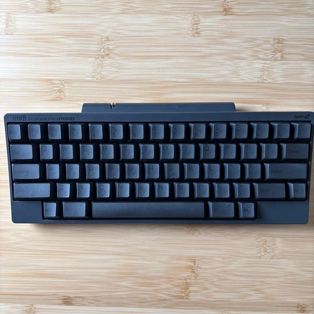 HHKB PROFESSIONAL HYBRID Type-S Model US Keyboard Black Used Tested ...