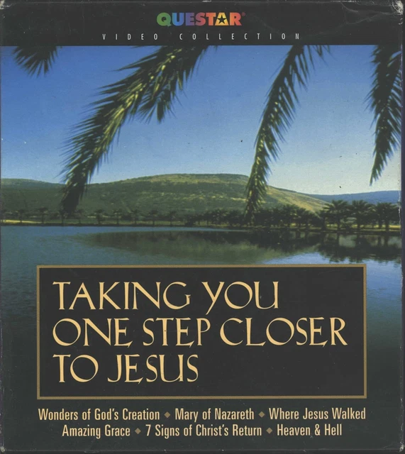 TAKING YOU ONE Step Closer To Jesus VHS NVHS9. $7.00 - PicClick