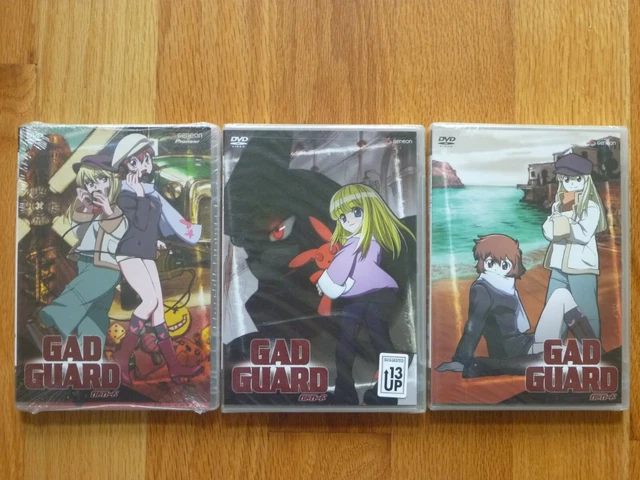 NUOVO LOTTO 3 DVD Gad Guard volumi serie anime 2 5 6 Geneon Pioneer EUR ...