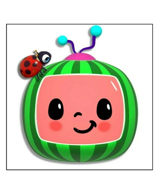 COCOMELON SQUARE IMAGE Edible Birthday Party Cake Topper Image $12.50 ...